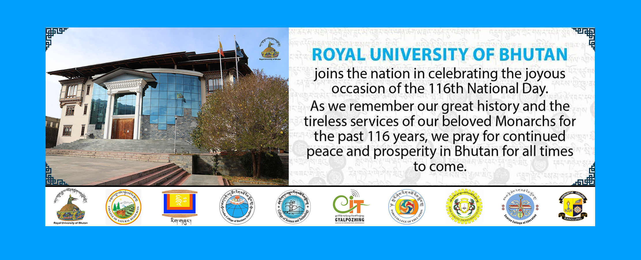 Royal University of Bhutan – An internationally recognized university ...